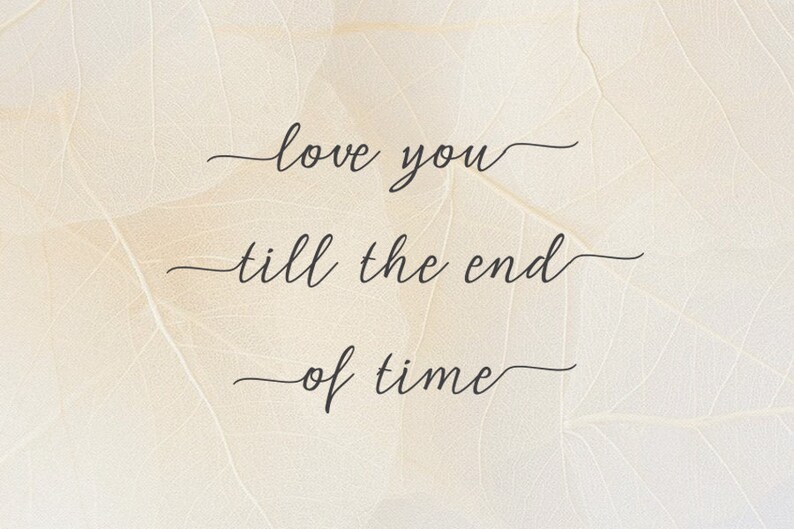 Calligraphy Font Long Lines Font Script Font Modern Font - Etsy