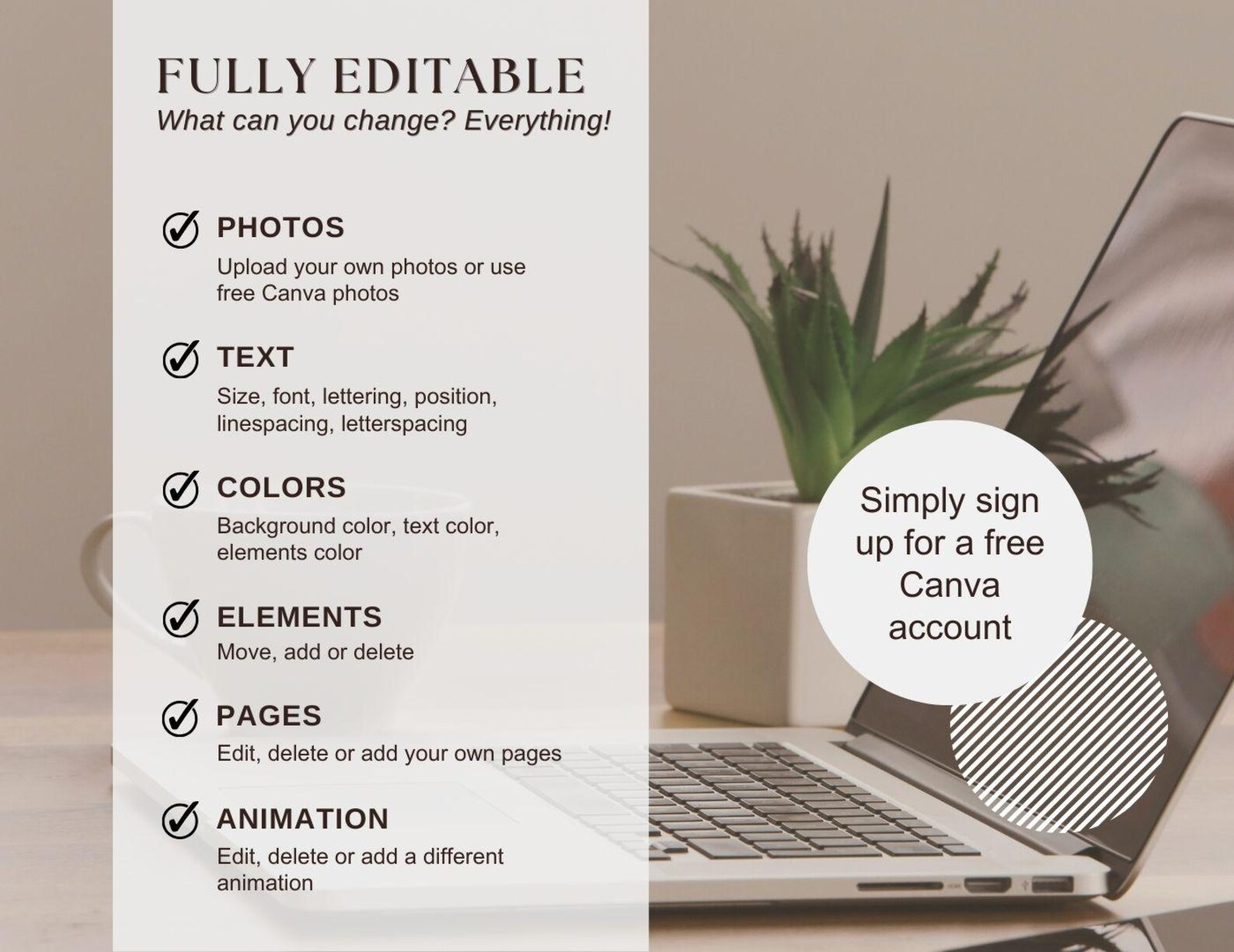 Neutral Blue Colour Palette | Brand Colour Palette | Editable Canva ...