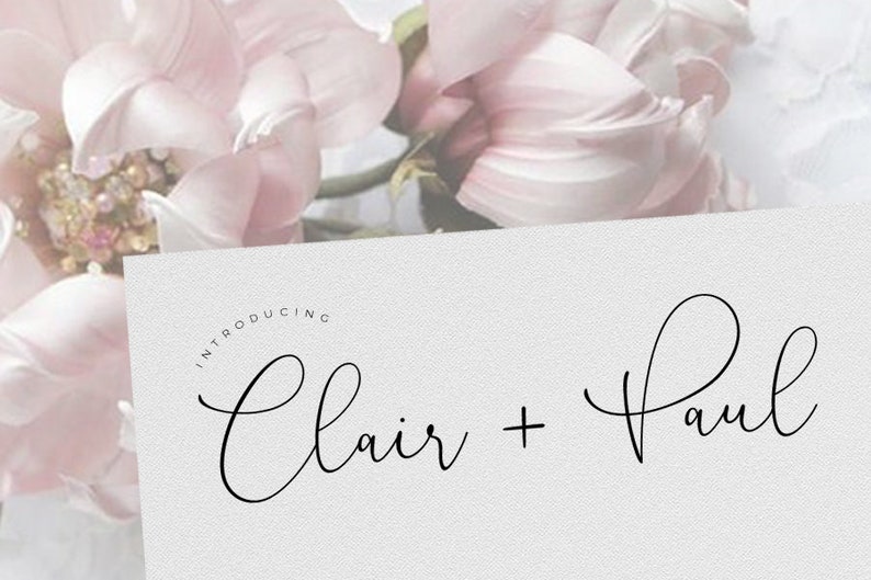 Calligraphy Font Swirls Font Script Font Handwritten Font | Etsy UK