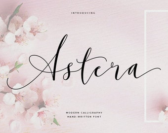 Safira Font Sans Serif Font, Calligraphy Font, Script Font, Handwritten ...
