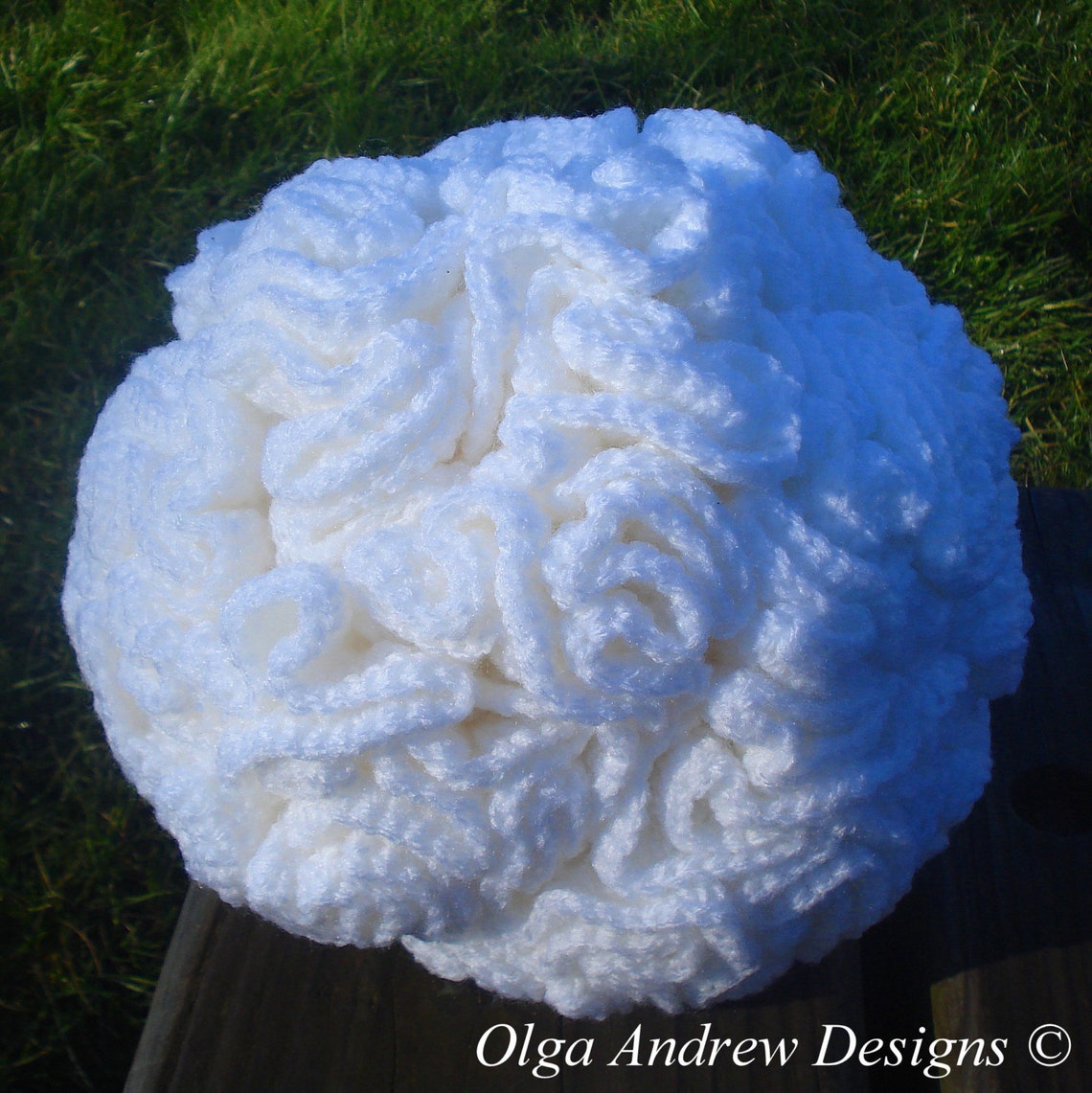 Large Ball Crochet Pattern Crochet Ball Pattern Hyperbolic - Etsy