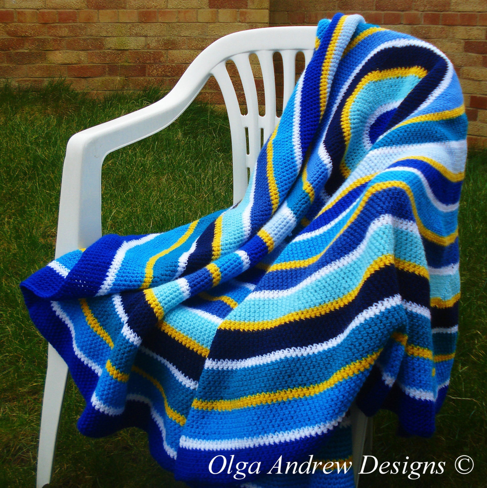 Round Blanket Crochet Pattern, Round Crochet Blanket Pattern, Round ...