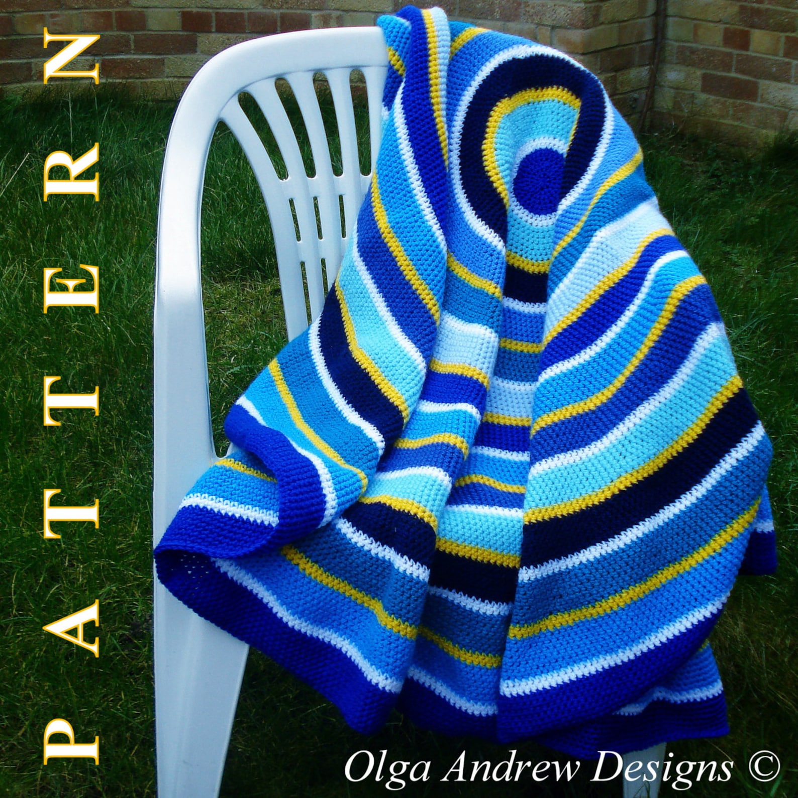 Round Blanket Crochet Pattern, Round Crochet Blanket Pattern, Round ...