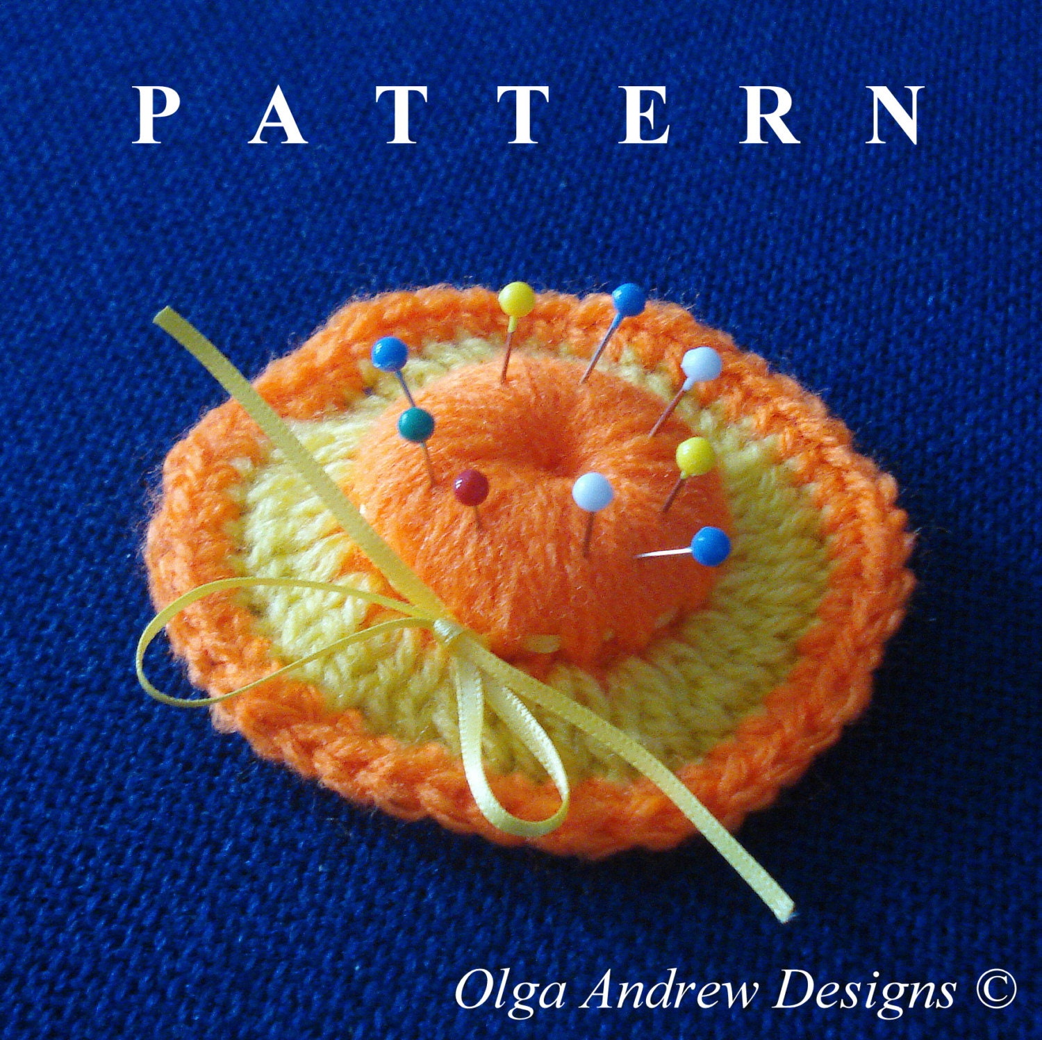 Mini Hat Pincushion Crochet Pattern, Crochet Pin Cushion Pattern ...