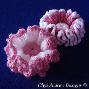 Big Crochet Flower Pattern, Large Flower Crochet Pattern, 3d Flower ...