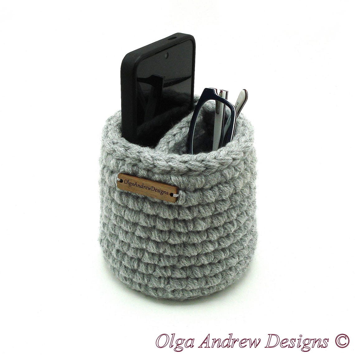 Crochet Glasses Holder Pattern 5 in 1, Eyeglass Holder Stand Easy ...