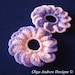 Flower Scrunchie Crochet Pattern, Crochet Scrunchie Pattern, Hair ...