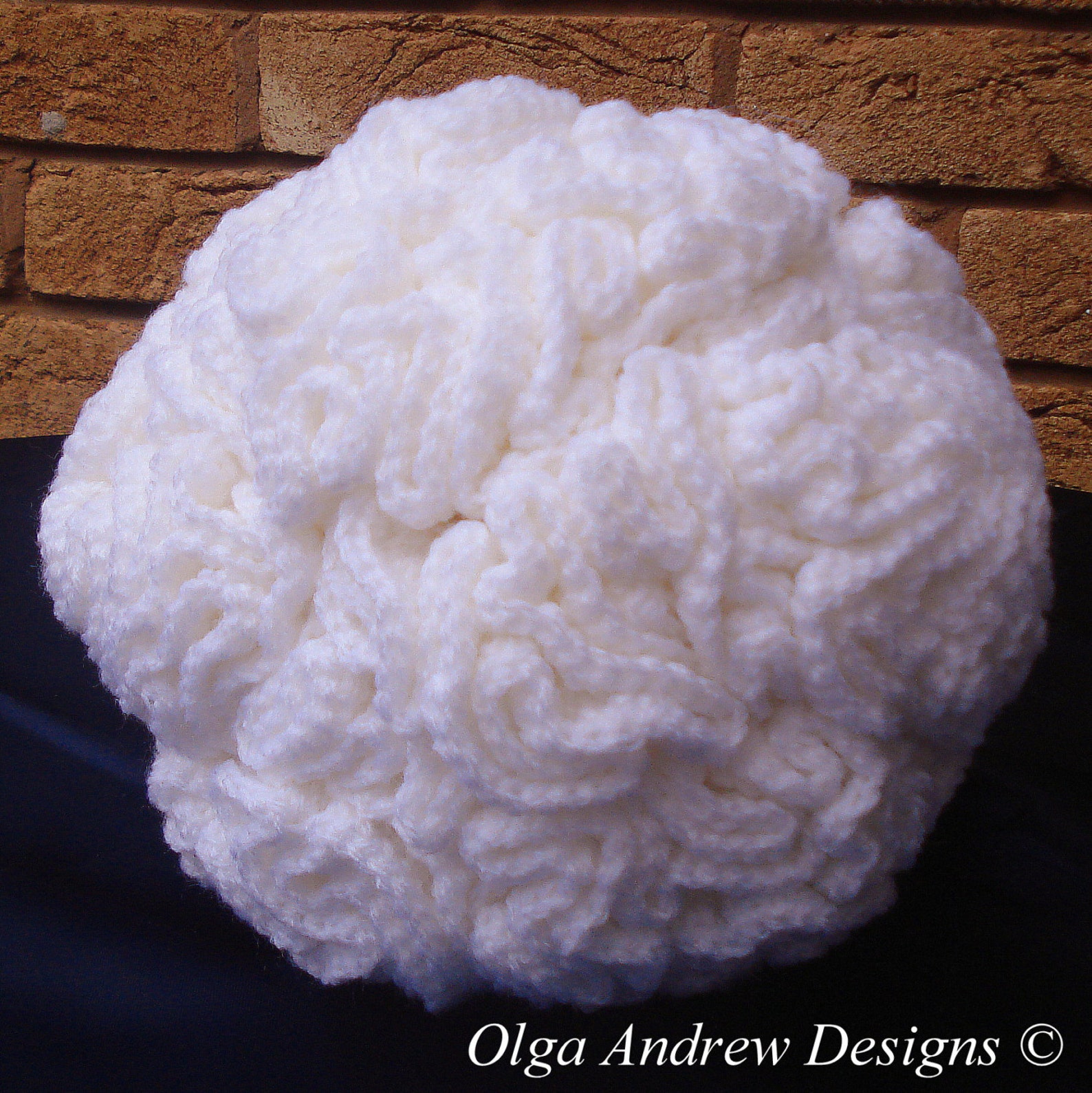 Large Ball Crochet Pattern, Crochet Ball Pattern, Hyperbolic Crochet ...
