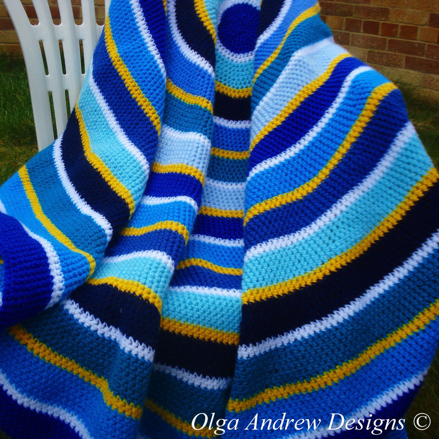 Round Blanket Crochet Pattern, Round Crochet Blanket Pattern, Round ...