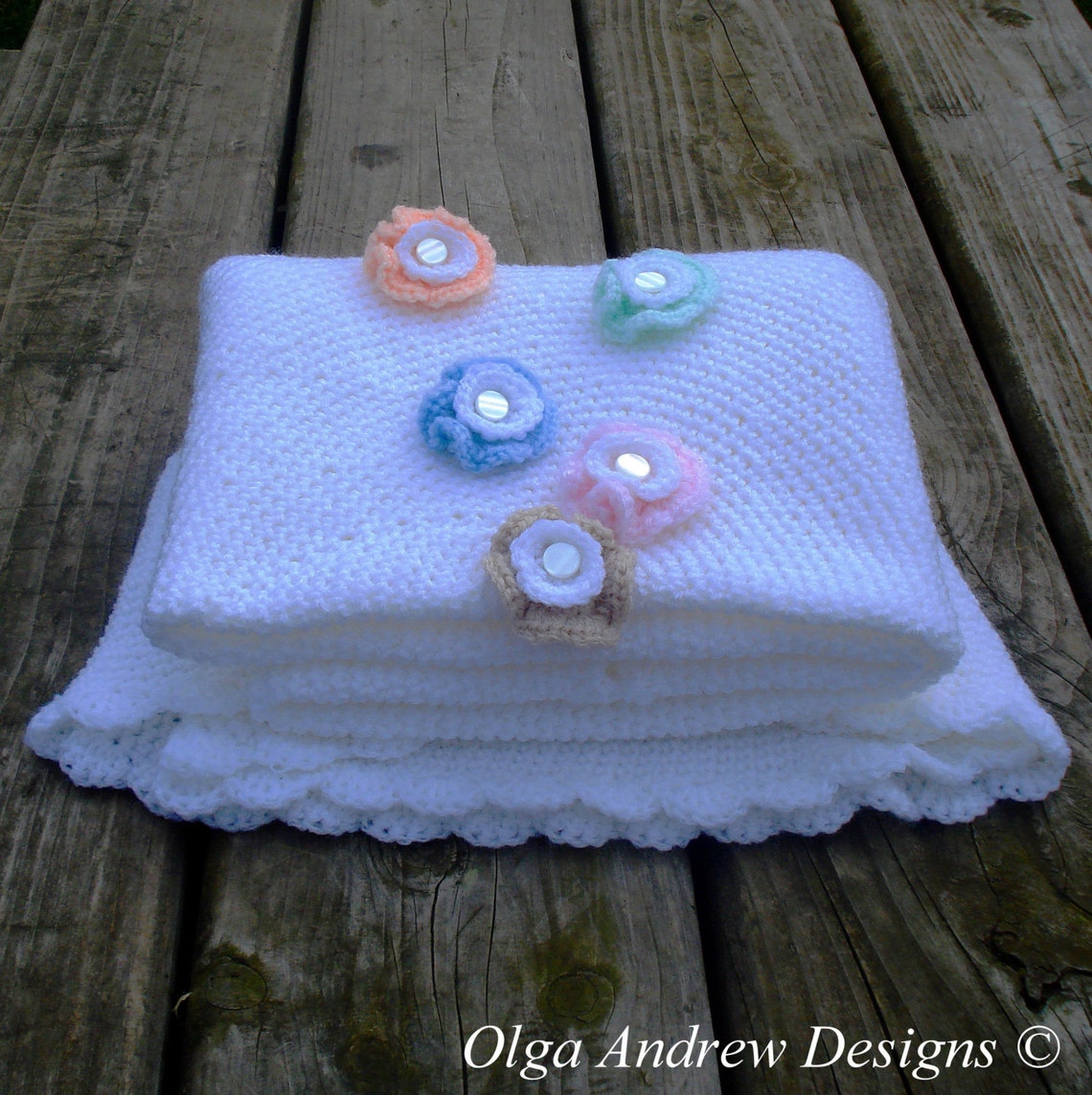 Round Baby Blanket Crochet Pattern, Round Crochet Blanket Pattern ...