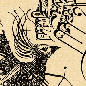 Kahlil Gibran Arabic Calligraphy on Joy and Sorrow - Khalil Gibran the ...