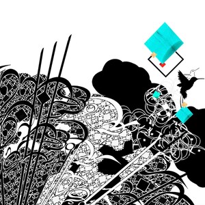 Arabic Calligraphy- Kahlil (khalil) Gibran Poetry - Love Knows Not Its ...