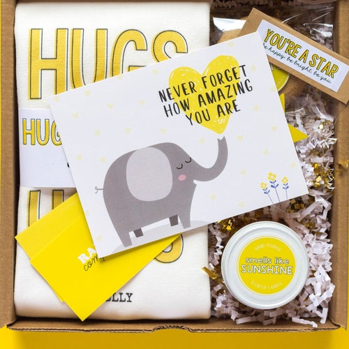 Cheer up Gift Box. Thinking of You Gift. Encouragement Gift | Etsy