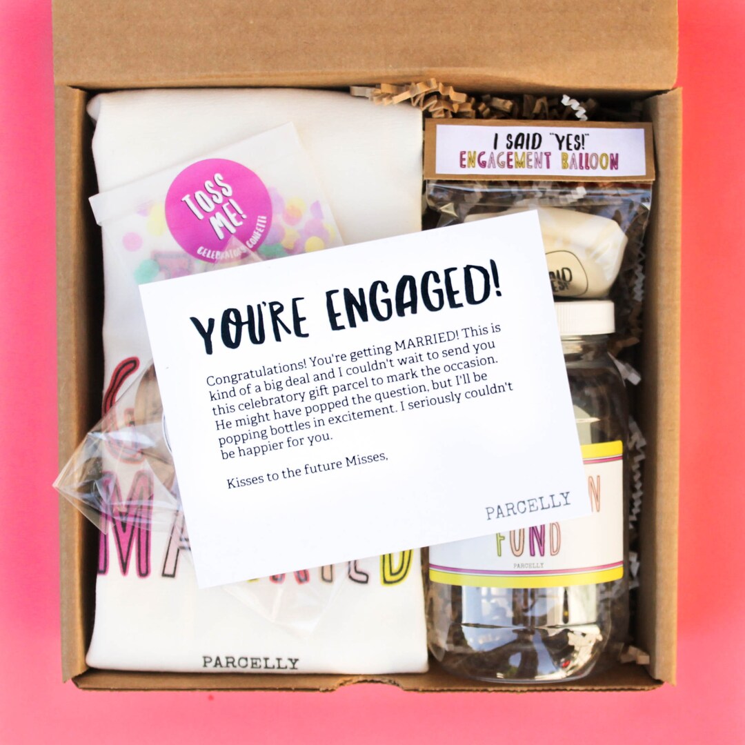Engagement Gift for the Bride | You're Engaged Gift | Engagement Gift ...