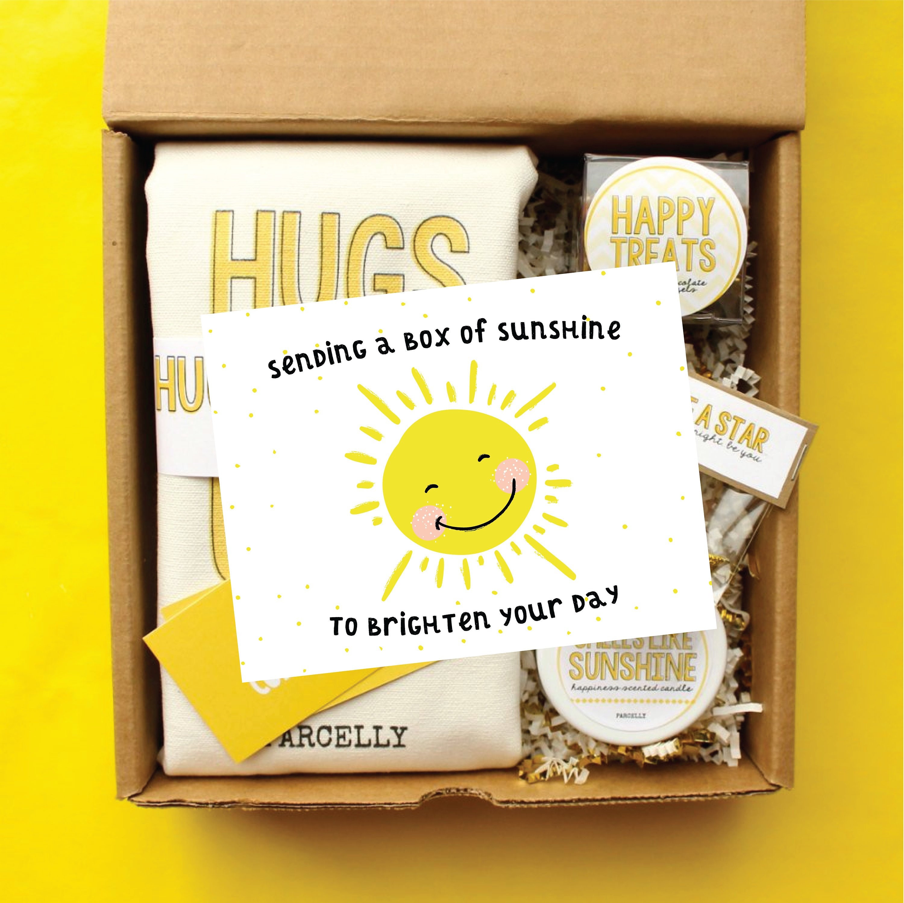 Sunshine Gift Box Cheer Up Gift College Care Package | Etsy