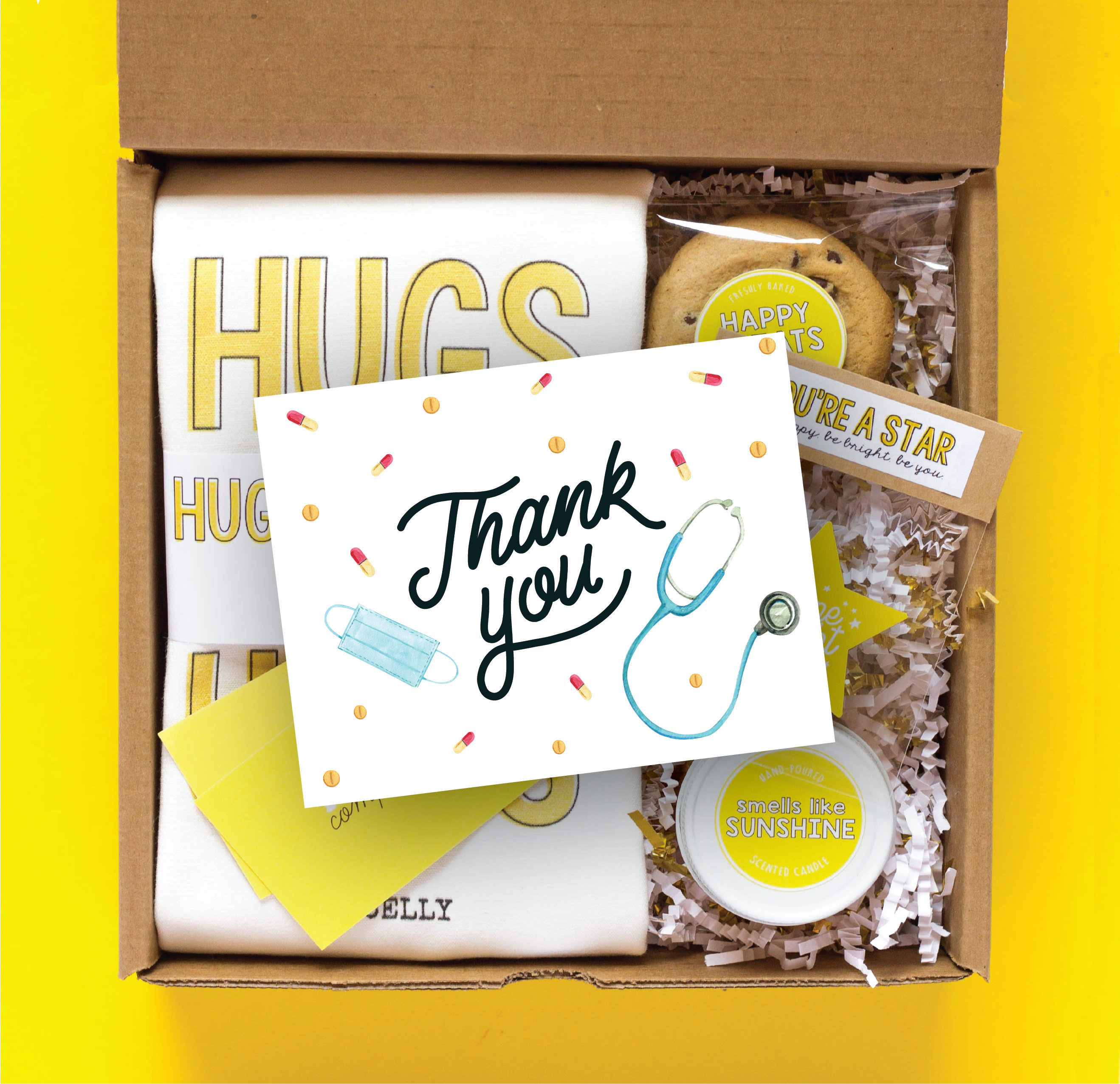 Thank you Care Package Thank you Gift Box Thank You Care Package ...