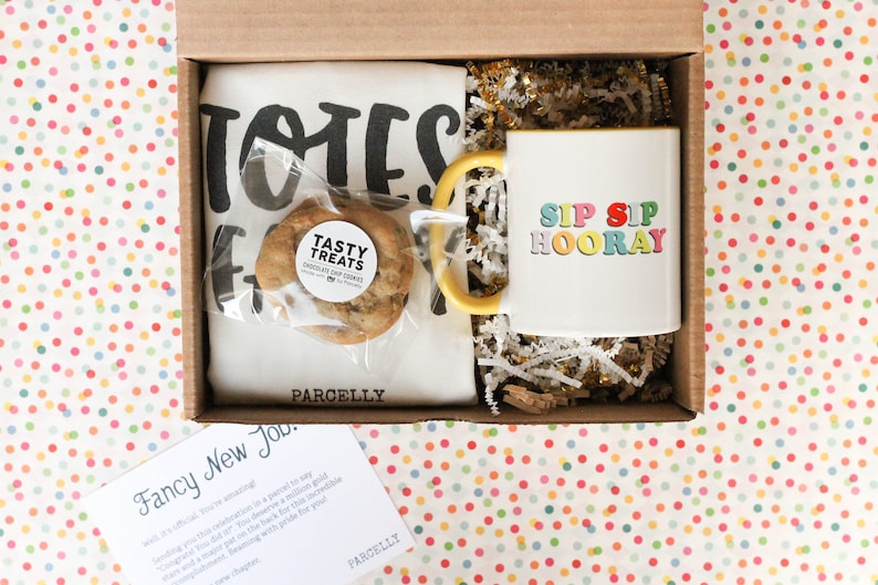 New Job Gift Promotion Gift Box Employee Appreciation | Etsy