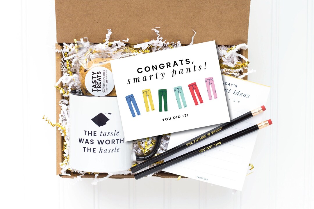 Graduation Gift Box. Graduation Gift Basket. Gift for Graduate. Grad ...