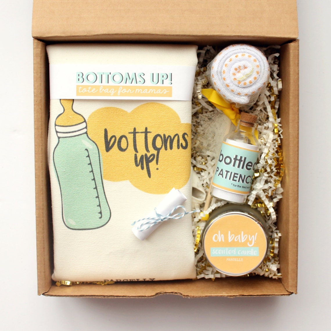 Baby Shower Gift Box New Parent Gift Basket Personalized | Etsy