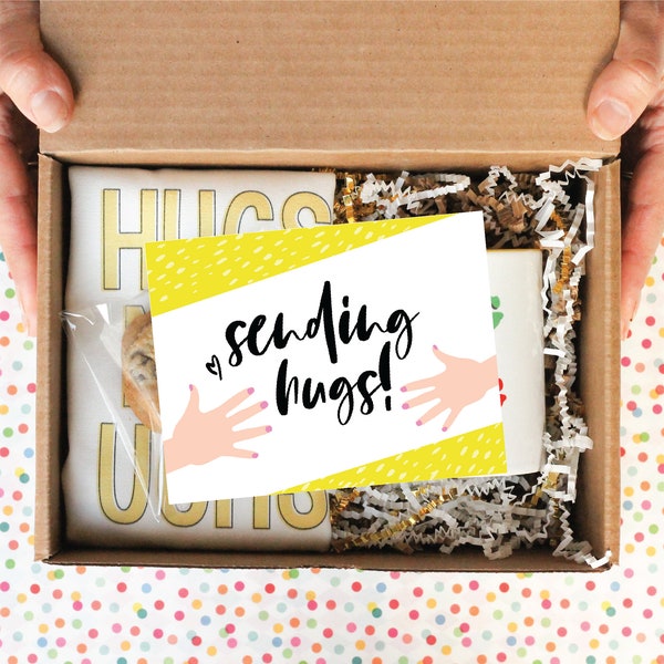 Sending a Hug Gift Box for Men - Etsy