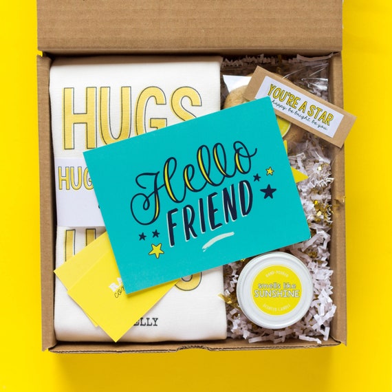 Sunshine Gift Cheer up Care Package Sympathy Gift Basket | Etsy Canada