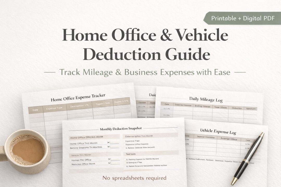 Home Office & Vehicle Deduction Guide - Etsy