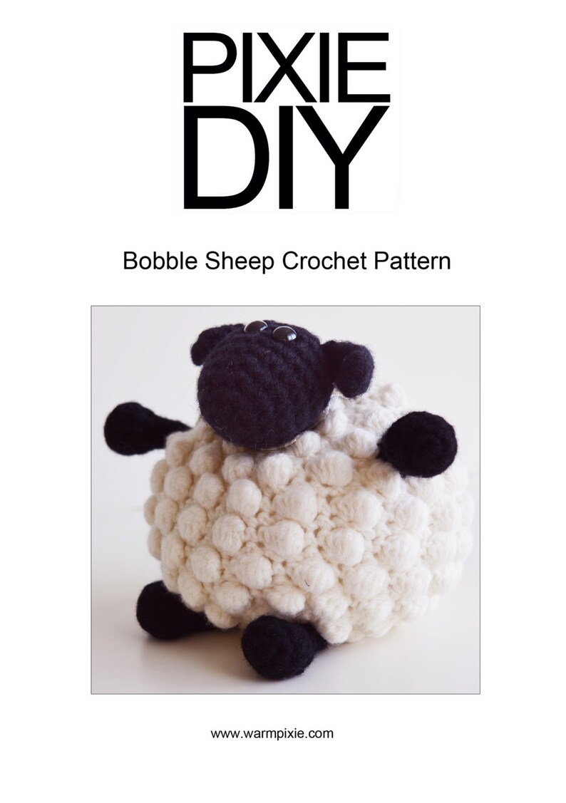 Amigurumi Patternbobble Sheep Patterncrochet Crochet | Etsy