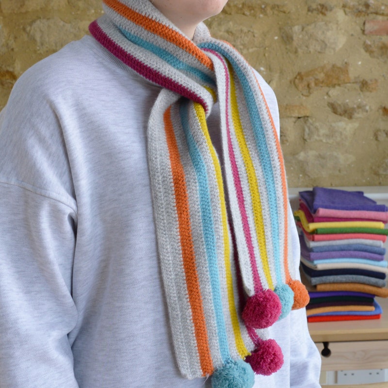 Pom Scarves - Etsy UK