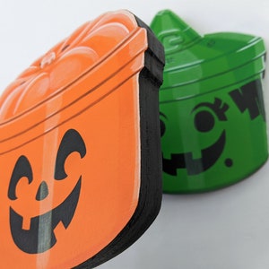 Mcdonald's Halloween Pumkpin Pails Wall Decor Set of Three - Etsy