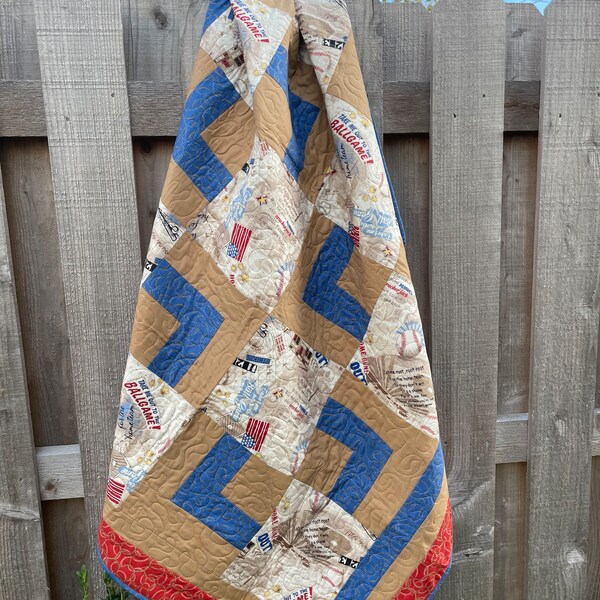 Baseball Quilt - Etsy