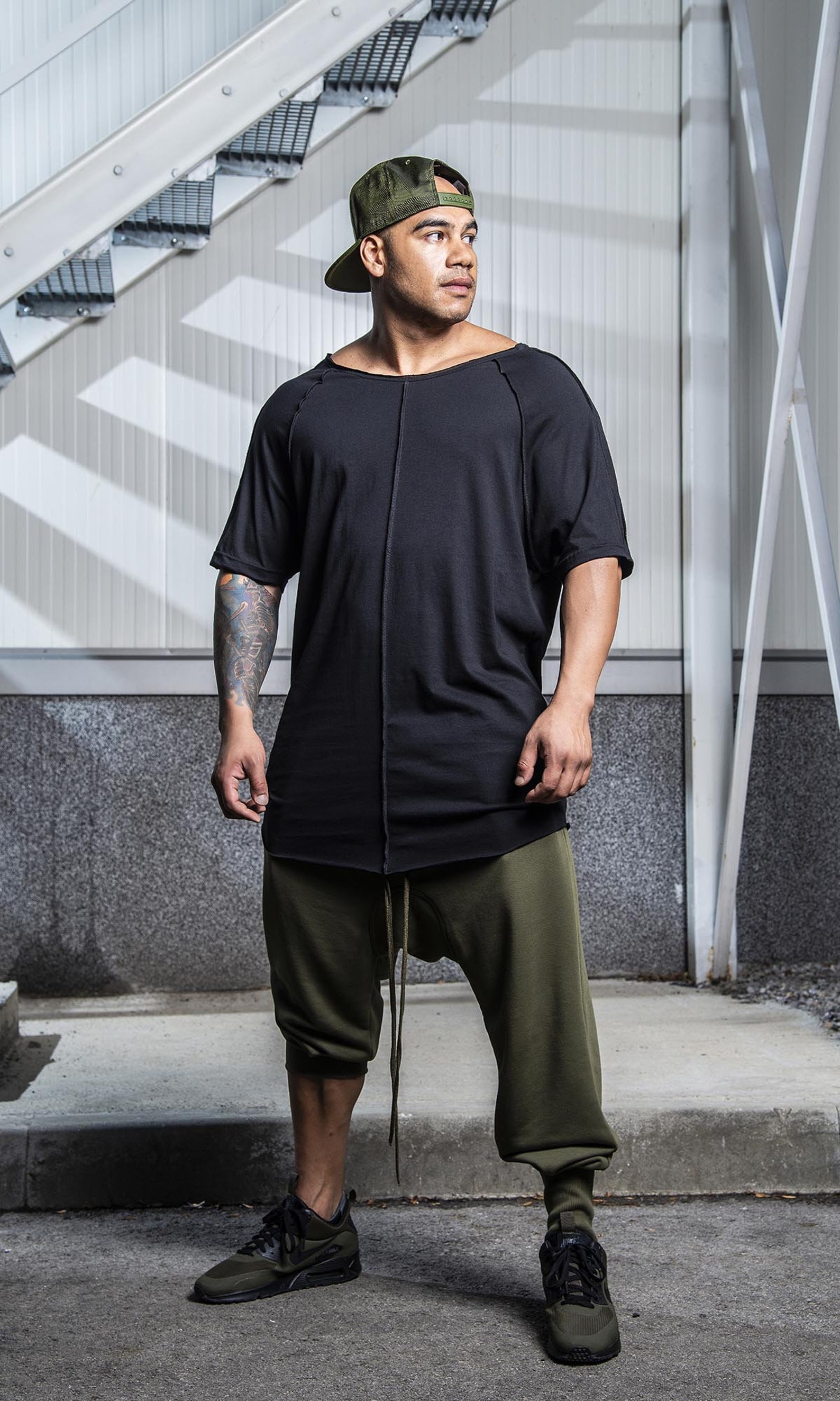 Drop Crotch Pants With Flap Pockets - Etsy
