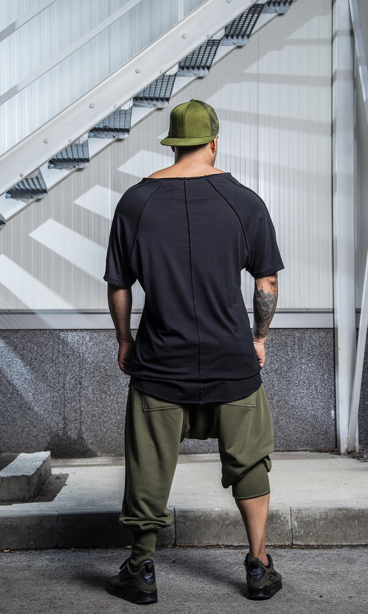 Drop Crotch Pants With Flap Pockets - Etsy
