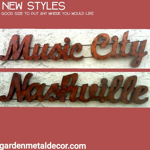 Nashville Signs - Etsy