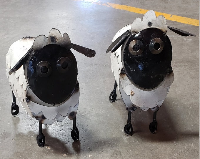 Metal Sheep.rustic Metal Sheep.sheep Decor.mini Metal - Etsy