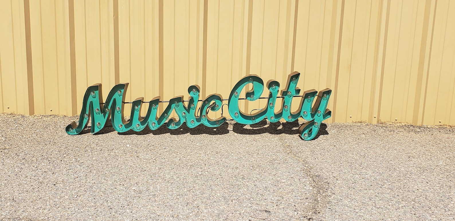 Lighted Music city sign.Lighted Nashville sign.Marquee Music | Etsy