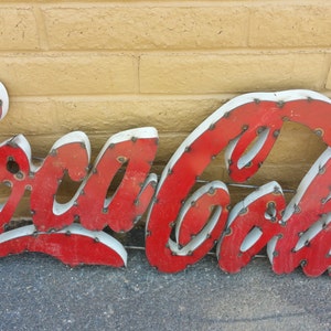 Metal Coca Cola Signs-coca Cola Signs-rustic Coca Cola Signs -coca Cola ...