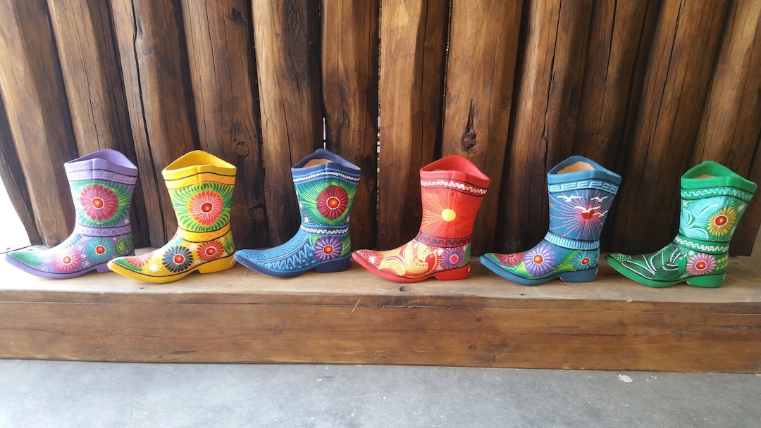 Ceramic Cowboy Boots. Cowboy Boots Decor. Cowboy Boots. Metal Cowboy ...