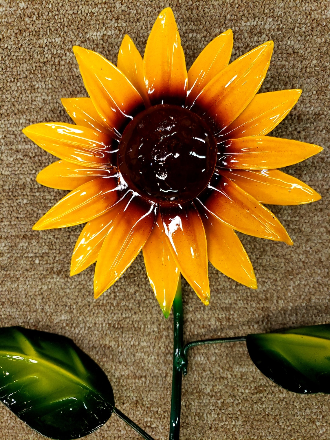 Metal Sunflowers. Rustic Metal Sunflowers.sunflowers. Garden Decor ...