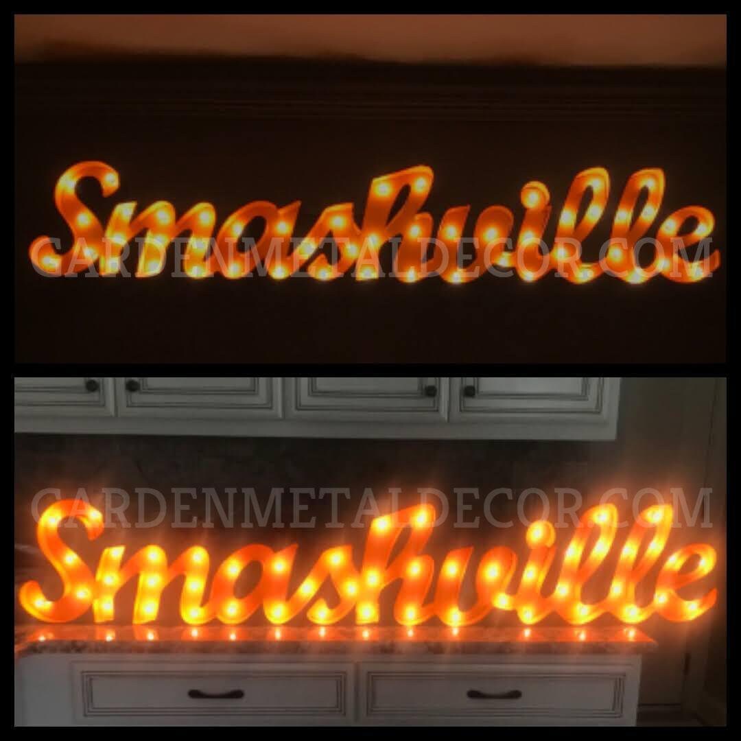 Custom Sign Lighted Marquee Sign Personalized Custom Sign | Etsy