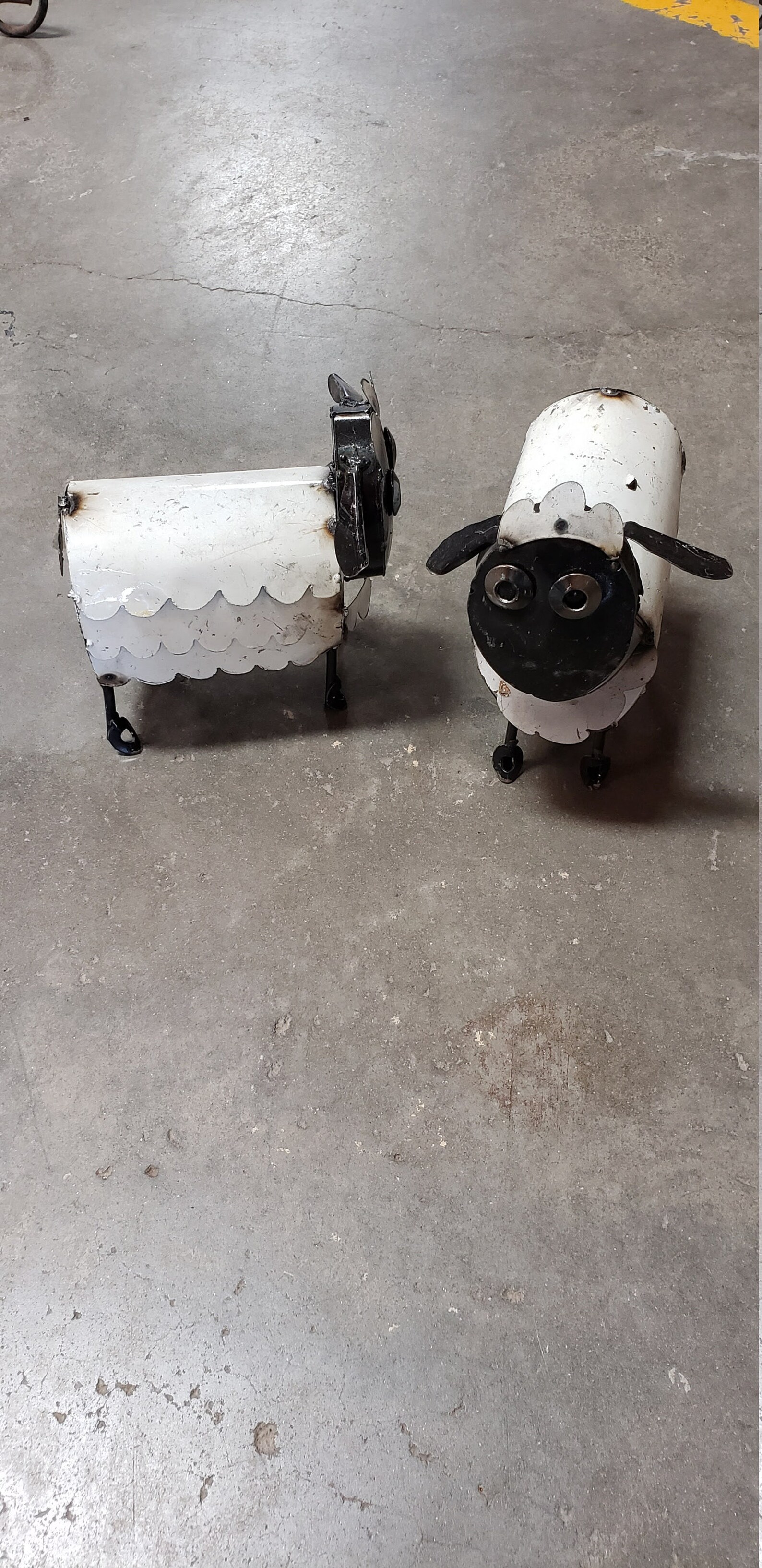 Metal Sheep.rustic Metal Sheep.sheep Decor.mini Metal - Etsy