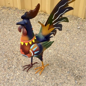 Metal Rooster.rustic Metal Rooster.rustic Rooster.farmhouse Decor.farm ...