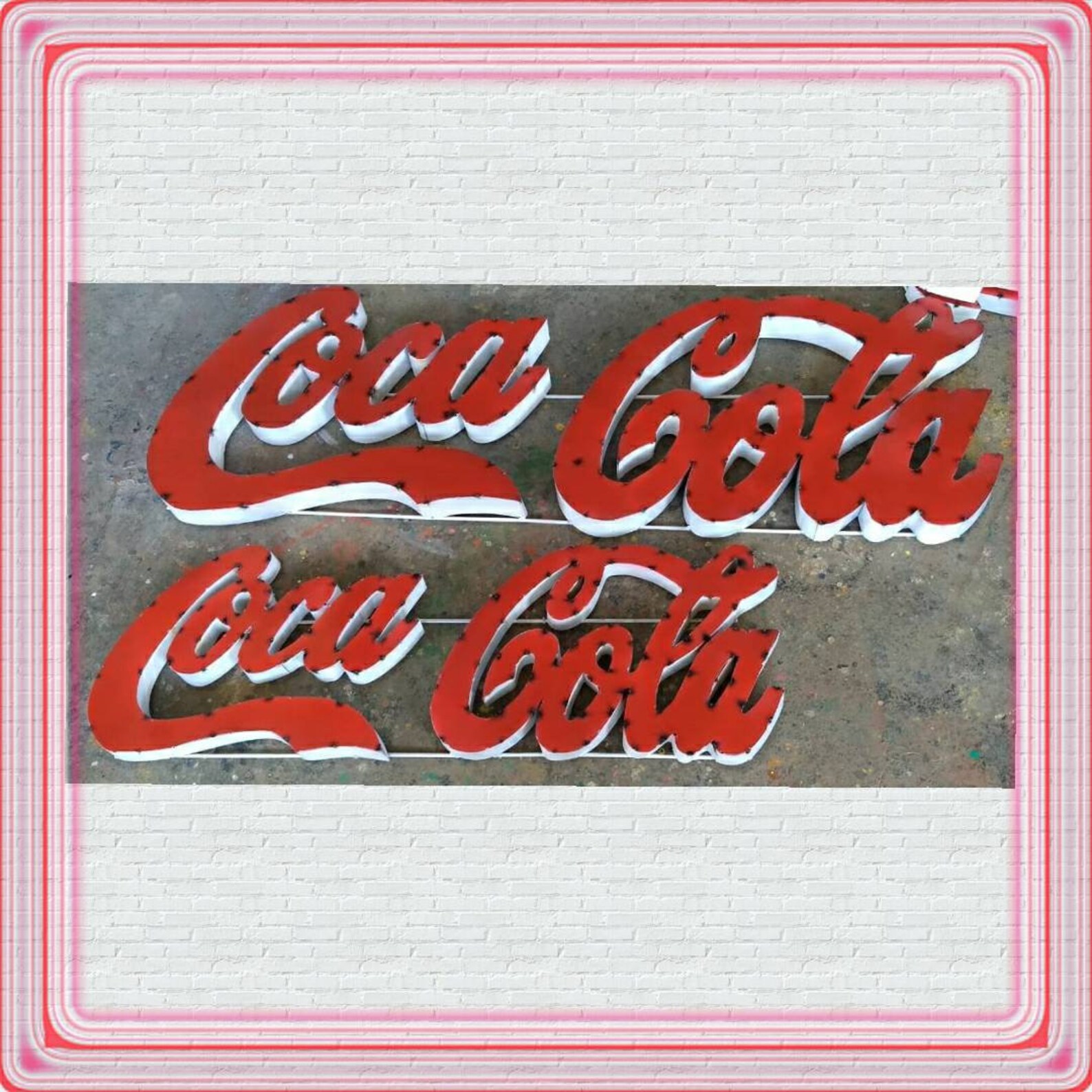 Metal Coca Cola Signs-coca Cola Signs-rustic Coca Cola Signs -coca Cola ...