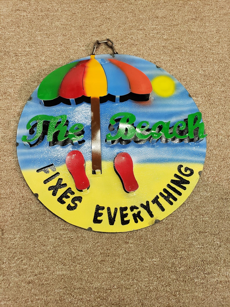 Beach Signs.metal Beach Signs.beach Decor. Pool Signs.fun - Etsy India