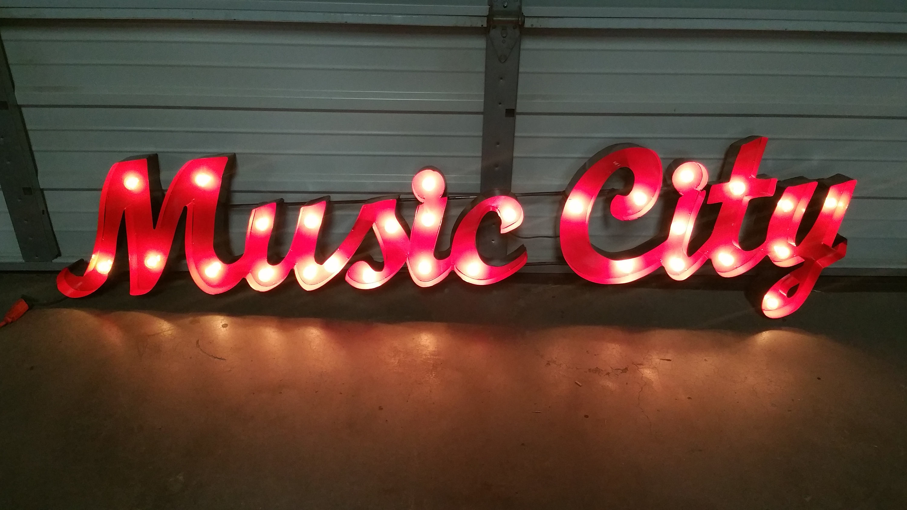 Music City Sign Music City Marquee Sign Home Gift | Etsy