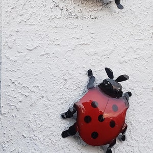 Metal Ladybugs.ladybug Decor.ladybug Wall Art. Ladybug Wall Decor ...