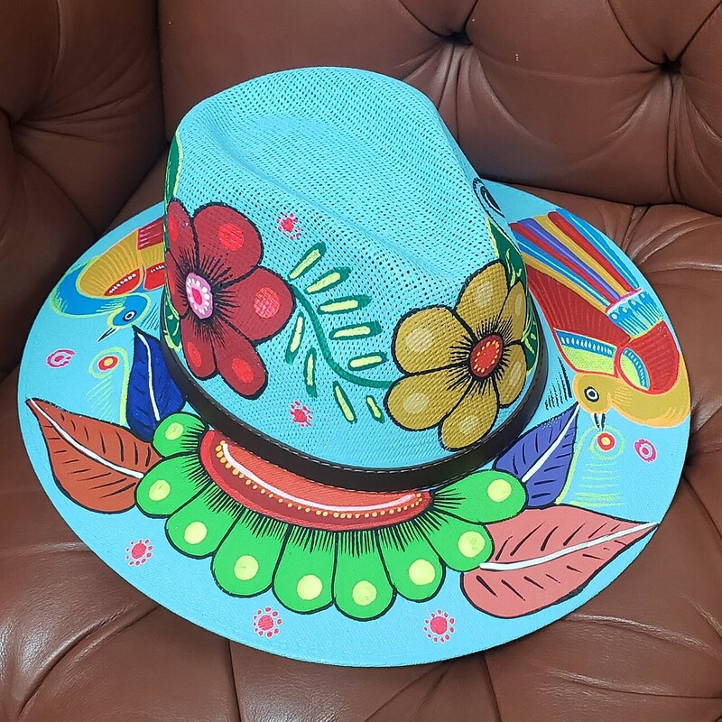 Hand Painted Hats - Etsy