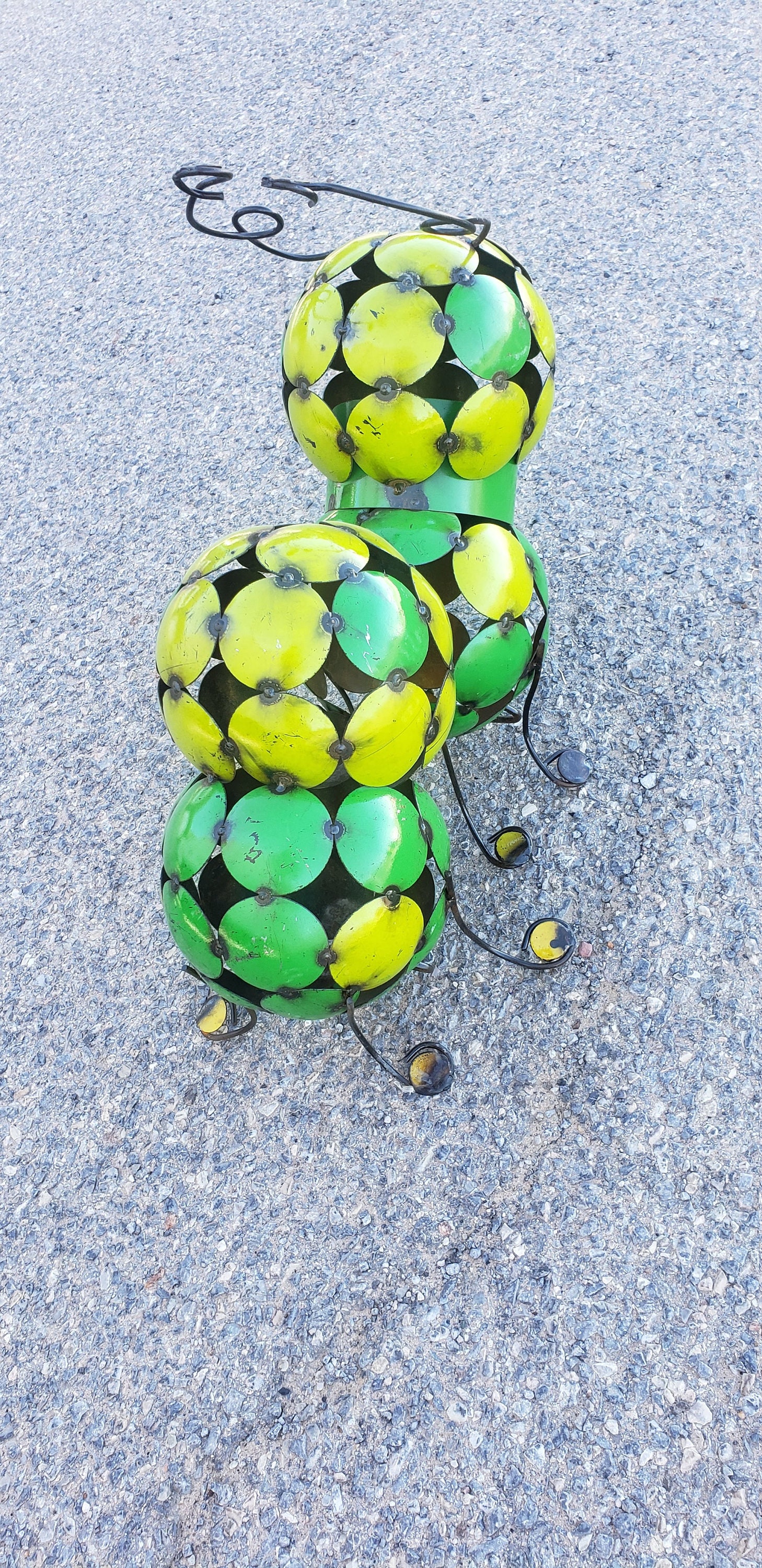 Caterpillar.metal Caterpillar.caterpillar Decor.caterpillar Art.garden ...
