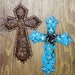 Crosses.rear View Mirror Cross. Crosses Wall Decor.car Charms.cross ...