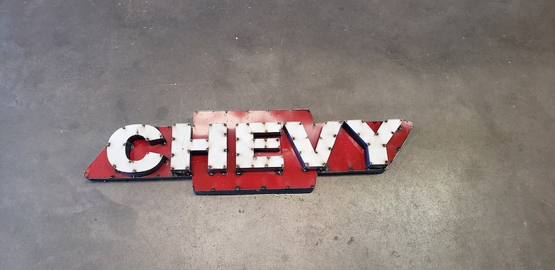 Metal Chevy Sign.chevrolet Sign.chevy Sign.chevy Truck - Etsy