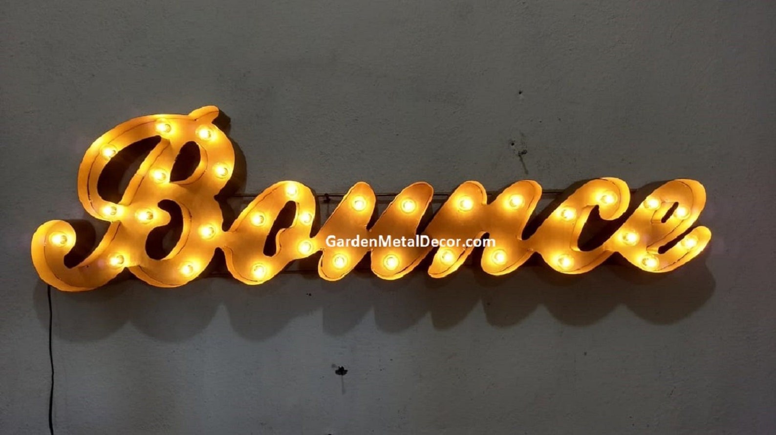 Custom Home Decor | Lighted Letter | Last Name Sign | Custom Decor ...